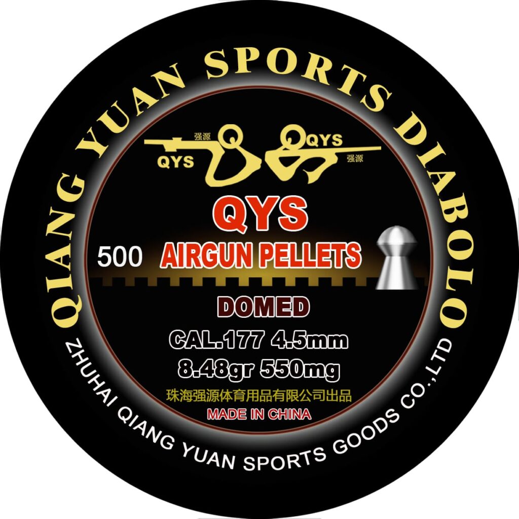 QYS Domed .177 8.48gr Pellets | Range & Country