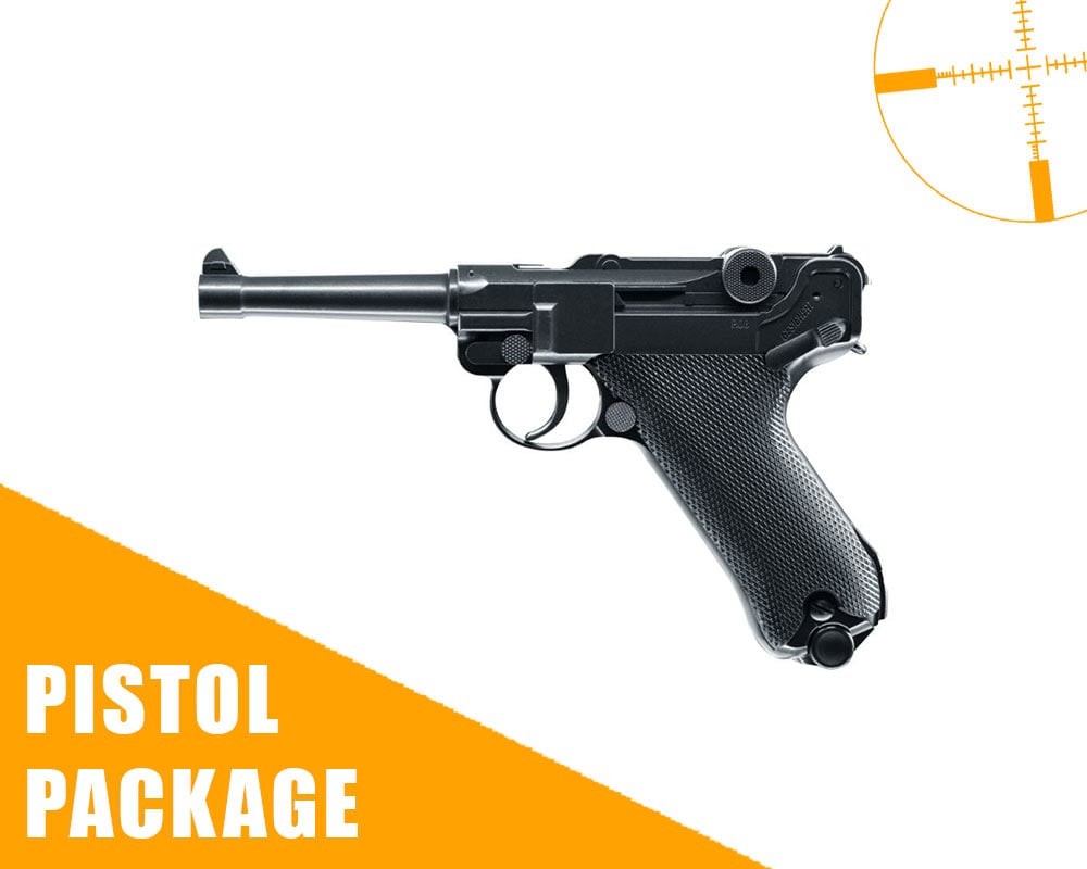 Umarex Legends P08 Luger Package | Range & Country
