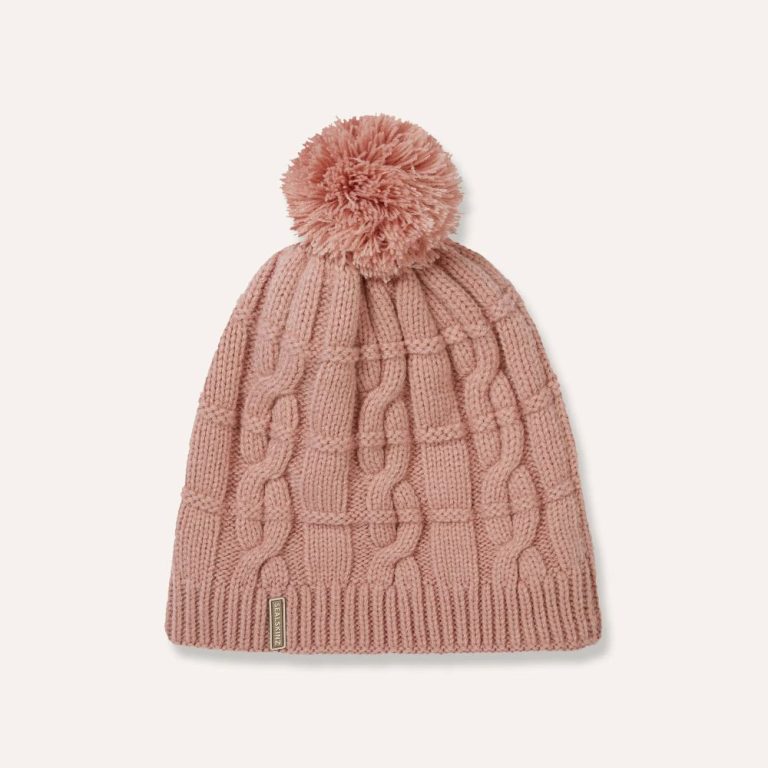 Sealskinz Hemsby Cable Knit Bobble Knit Hat | Range & Country